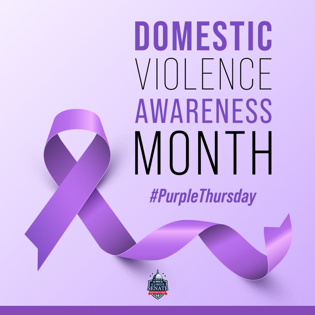 October is Domestic Violence Awareness Month – IL Senate GOP