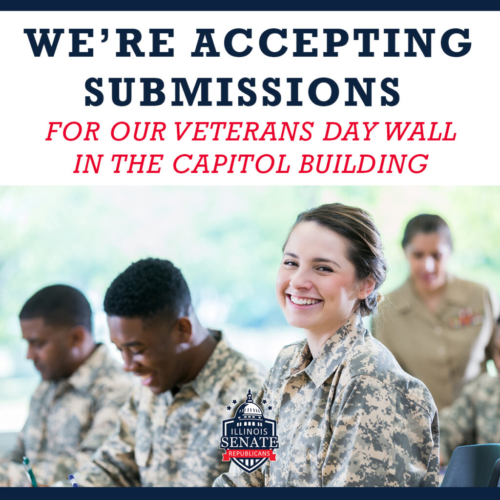 Veterans Memorial Returns to Capitol – IL Senate GOP