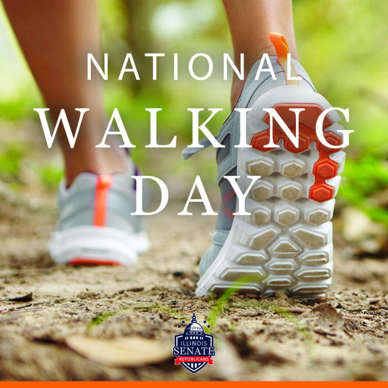 Get Out for National Walking Day – IL Senate GOP