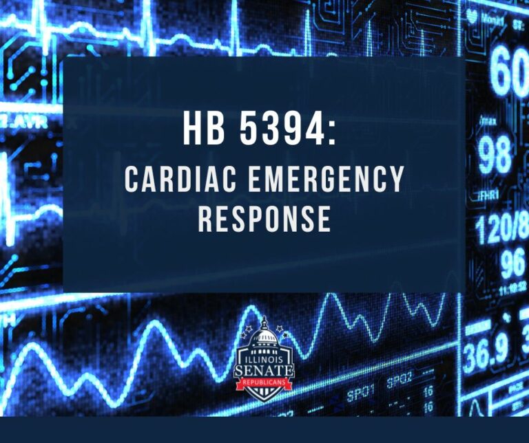 Cardiac Response Plan Bill Signed into Law – IL Senate GOP