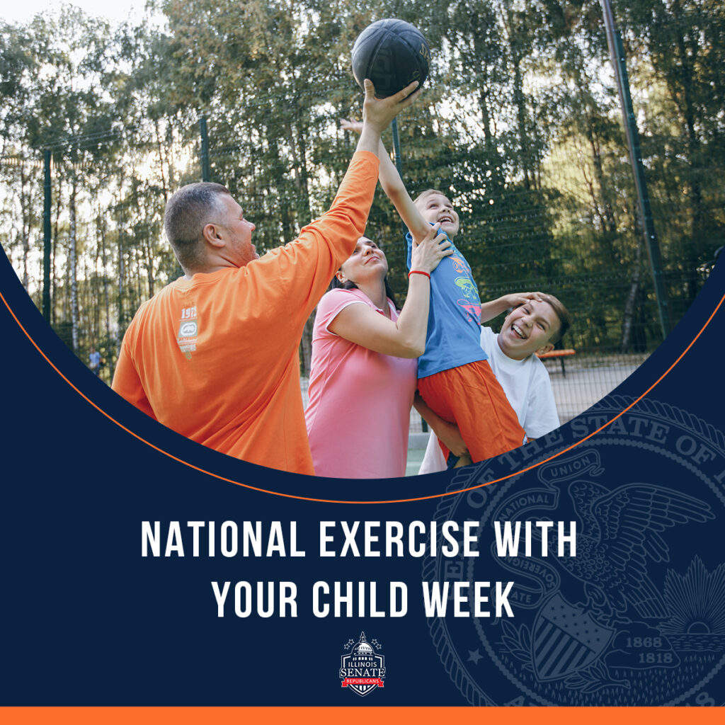 National Exercise with Your Child Week (August 4-10) – IL Senate GOP