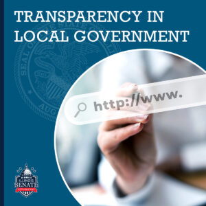 New Law Signed to Increase Transparency in Local Government – IL Senate GOP