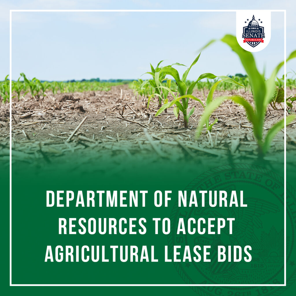 IDNR to Accept Agricultural Lease Bids for 2025-2029 – IL Senate GOP