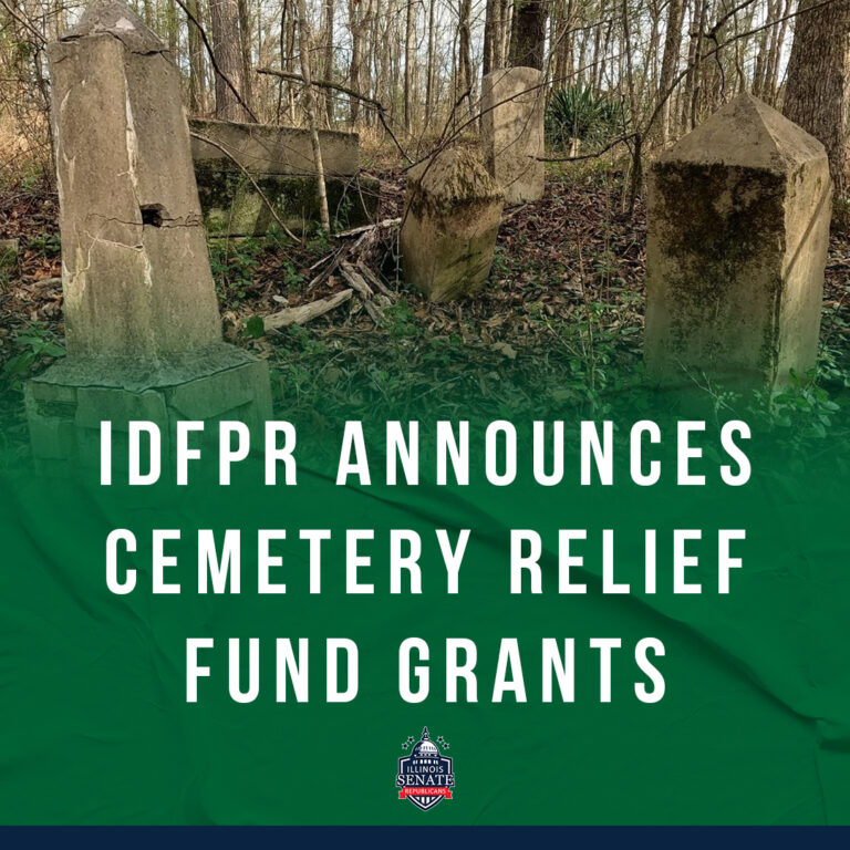 State Launches Cemetery Relief Fund Grant Program – IL Senate GOP